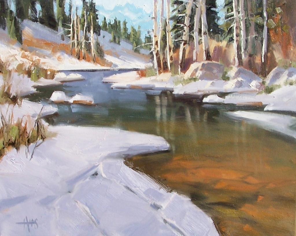 Spring Thaw … | TOM HAAS Fine Art
